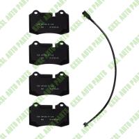 China For Maserati GranTurismo 4.2L Rear Brake Pads Set OEM 673012040 for sale