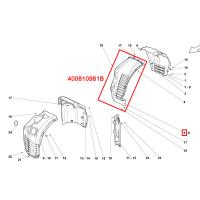 China For Lamborghini LP560 LP570 ，Gallardo After 2010 ,Front Of Rear Wheel Left Side Wing Liner Splash Guard Wheel Cover OEM 400810981B for sale