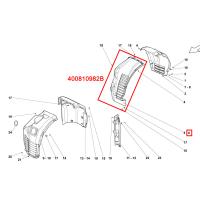 China For Lamborghini LP560 LP570 ，Gallardo After 2010 ,Front Of Rear Wheel Right Side Wing Liner Splash Guard Wheel Cover OEM 400810982B for sale