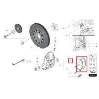 China For Lamborghini Aventador LP700/740/750 Front Brake Pads With Sensors OEM 470698151 for sale