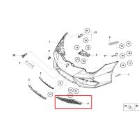 China For Lamborghini Huracan LP610 Front Air Intake Grilles Left OEM 4T0807681A for sale