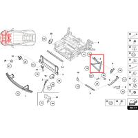 China For Lamborghini Huracan LP580 LP610 LP640 Radiator Frame Bracket Right Front OEM 4T0806192B for sale