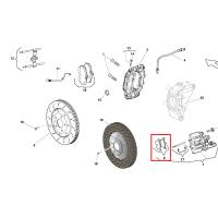 China For Lamborghini Gallardo 1 Set Of Brake Pads For Disk Brake (Rear) OEM 420698451D for sale