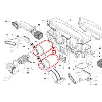 China For Lamborghini Gallardo Air Filter Element OEM 420133844D for sale