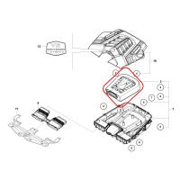 China For Lamborghini URUS Air Filter Element OEM 4M0133843E for sale