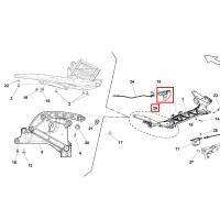 China For Lamborghini Gallardo LP550 LP560 2008-2014 Bonnet Hood Lid Safety Latch Catch Lock Mechanism OEM 8E0823509D for sale