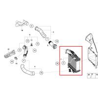 China For Lamborghini Urus Front Right Air Charge Intercooler OEM 4M0145804AK for sale