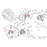 China For Lamborghini Gallardo Aventador Secondary Air Intake Manifold Absolute Pressure Sensor OEM 06E906052 for sale