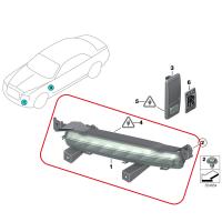 China （ 5 plugs.5 Lines) For Rolls Royce Ghost & Wraith Left Turn Signal Indicator OEM 7211431 63127211431 for sale