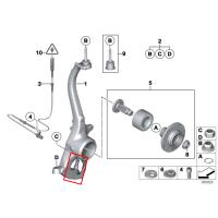 China For Rolls-Royce RR1 Phantom Front Steering Knuckle Ball Joint OEM 31216774835 31216774836 for sale