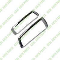 China For Rolls Royce 2nd Generation Front Bumper Left & Right LED Headlight Frame Cover Chrome Trim Phantom Body OEM 51137303661 51137303662 for sale
