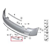 China For 2012-2017 Rolls-Royce Phantom Front Right Bumper Chrome Trim OEM 51117204578 for sale