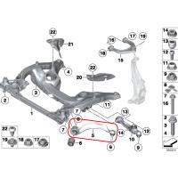 China For Rolls-Royce Ghost Pair Front Curved Swing Arm Kit OEM 31126876307 31126775960 31126775959 for sale