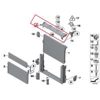 China For Rolls Royce Wraith Ghost & Dawn Upper Radiator Support OEM 17117573265 7573265 for sale