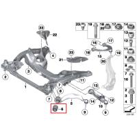 China For Rolls Royce Ghost Dawn Wraith Lower Control Arm Bush OEM 31126775145 for sale