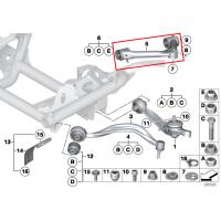 China For Rolls-Royce Phantom RR1 Front Upper Swing Arm Bushing Rubber Mount OEM 31126762825 31126762826 for sale