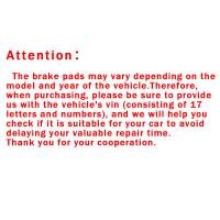 China For Rolls Royce Silver Seraph Rear Brake Pads Kit OEM 3Z0698451D PC29651PA for sale