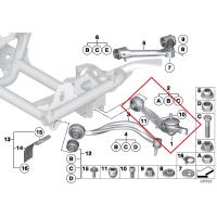 China For Rolls Royce Phantom Lower Left & Right Control Arms OEM 31122180523 31120148323 31120306621 31120410073 31120413863 31122179877 for sale