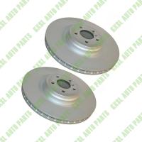 China For Rolls Royce Ghost Front Brake Rotors Set x 2 OEM 34116786631 34116786632 for sale