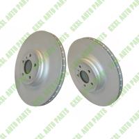 China For Rolls Royce Ghost Front Brake Rotors Set x 2 OEM 34116786631 34116786632 for sale
