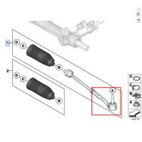 China For Rolls-Royce Phantom (2004-2013) Outer Steering Ball Joint OEM 32210422879 for sale