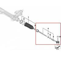 China For Rolls-Royce Ghost (2010-2014) Front Left Tie Rod End Assembly OEM 32106784716 for sale