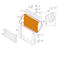 China For Rolls Royce Ghost Wraith 2008 6.6 V12 Aluminum Radiator OEM 17117601831 for sale