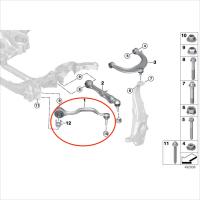 China For Rolls-Royce Cullinan Suspension Control Curved Arms OEM 31106899675 31106899676 for sale