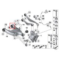 China For Rolls-Royce Ghost Rear Lower Support Arm Bushing OEM 33326865897 33326865898 for sale