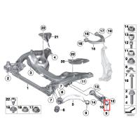 China For Rolls-Royce Ghost Wraith RR5 2013-2017 Dawn Front Lower Straight Control Arm Ball Head OEM 31126782181 31126782182 for sale