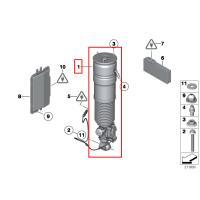 China For Rolls Royce Ghost 2011-2019 RP Air Spring Suspension Strut Shock Absorber OEM 37126851605 37126851606 37126795873 37126795874 for sale