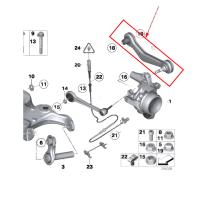 China For Rolls-Royce Phantom RR1 RR2 2002-2016 Rear Upper Control Arm OEM 33326770757 33326770758 for sale