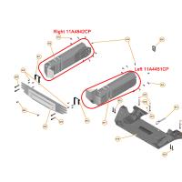 China For McLaren MP4-12C 625 650 Bumper Beam Longitudinal Crash Structure - Front OEM 11A7198CP 11A4451CP 11A7194CP 11A4842CP for sale