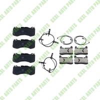 China For Aston Martin DB9 DB11 + Front & Rear Brake Pads With Free Sensor OEM HY53-2C562-BB HY53-2D007-BB for sale