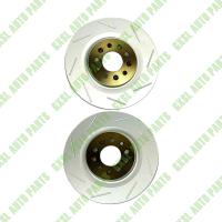 China For Aston Martin DB9 & V8 Vantage Rear Brake Rotors Set OEM 4G432810266 for sale