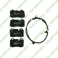 China For Aston Martin DB9 & V8 Vantage Rear Brake Pads & Wear Sensor OEM 7G43-2C562-AA 7G432C562AA for sale