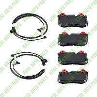 China For Aston Martin BD9 & V8-Vantage Rear Brake Pad Kit With Sensor OEM 7G43-2C562-AA for sale