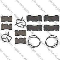 China For Aston Martin Rapide Front & Rear Brake Pad Kit With Sensor OEM AD43-2C562-AA  AD43-2C562-AB  AD43-2D007-AA  AD43-2D007-AB for sale