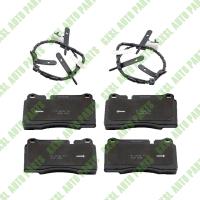 China For Aston Martin Rapide Rear Brake Pad Kit With Sensor OEM AD43-2C562-AA  AD43-2C562-AB for sale