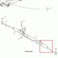 China For Aston Martin RapideInner Steering Tie Rod Ball Joint OEM AD43-3200-AC for sale