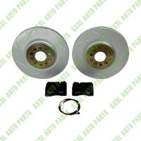 China For Aston Martin DB9 & V8 Vantage Front Brake Pads & Rotors Set OEM 4G43-28-10265 4G432810265 7G43-2D007-AA 7G432D007AA for sale