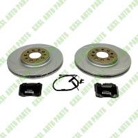 China For Aston Martin DB9 & V8 Vantage Rear Brake Pads & Rotors OEM 4G43-28-10266 7G43-2C562-AA 7G432C562AA for sale