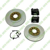 China For Aston Martin DB9 & V8 Vantage Rear Brake Pads & Rotors OEM 4G43-28-10266 7G43-2C562-AA 7G432C562AA for sale