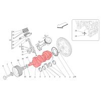 China For Maserati Quattroporte Ghibli Levante Crankshaft OEM 868821 for sale