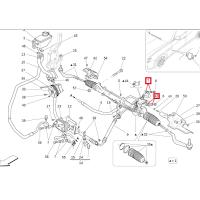 China For Maserati Ghibli Levante Quattroporte Big & Small Oil Pipe Gasket OEM 675000152 675000250 for sale