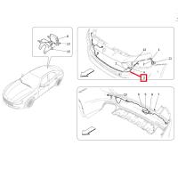 China For Maserati Ghibli 2018-2021 Front Bumper Parking Sensor Harness OEM 670100964 for sale