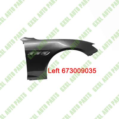 China For Maserati Quattroporte Front Left Fender Aluminum Alloy Leaf Plate Style OEM 673009035 for sale