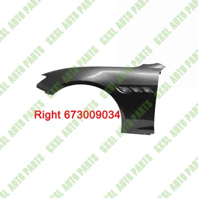 China For Maserati Quattroporte Front Right Fender Aluminum Alloy Leaf Plate Style OEM 673009034 for sale