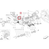 China For Maserati Quattroporte M139/Ferrari 430 Oil Pump O Ring Gasket OEM 132829 for sale