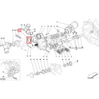 China For Maserati Quattroporte M139/Ferrari 430 Oil Pump O Ring Gasket OEM 141250 for sale